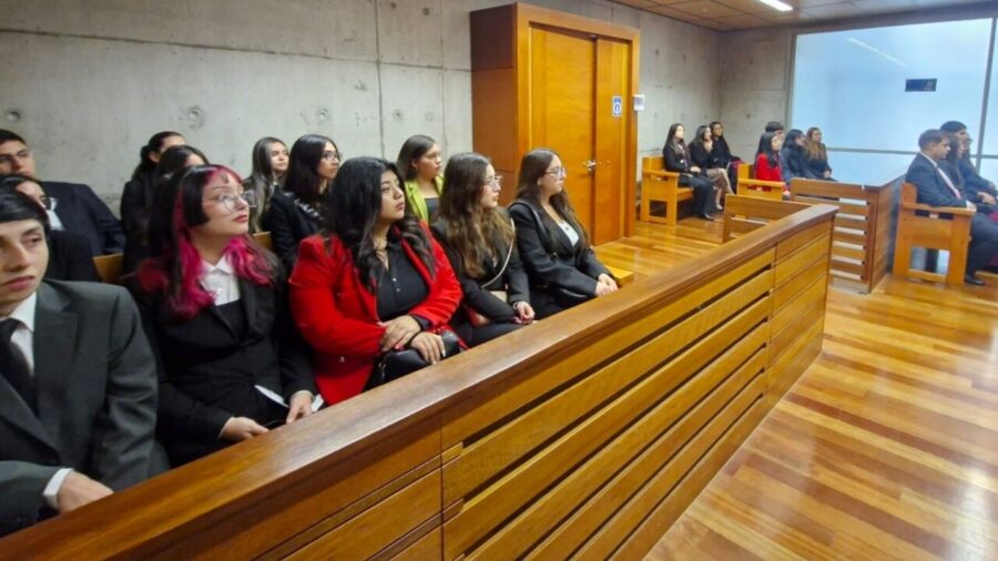 Visita académica al Séptimo Tribunal Oral en lo Penal